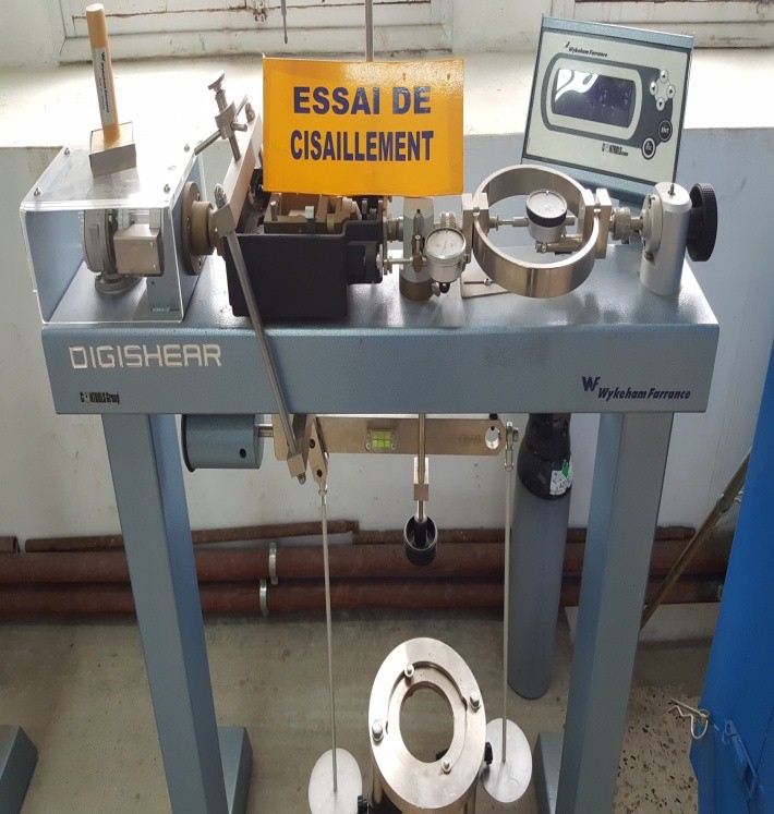 Laboratoire Mécanique des Sols | ENSH